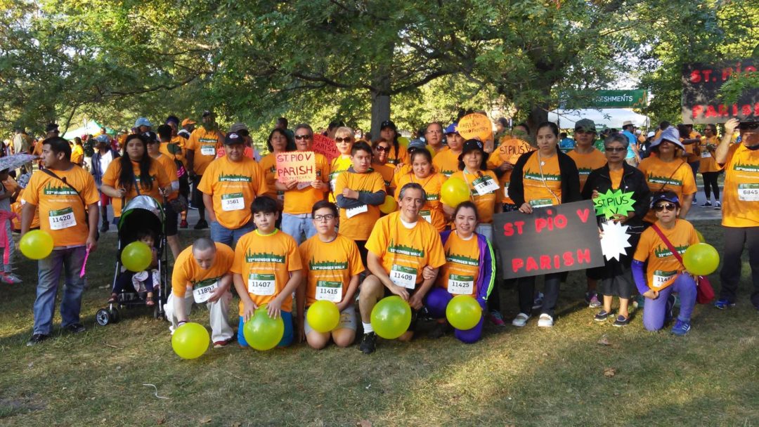 Hunger Walk Supports Parish Food Assistance Program | St. Pius V Parish ...