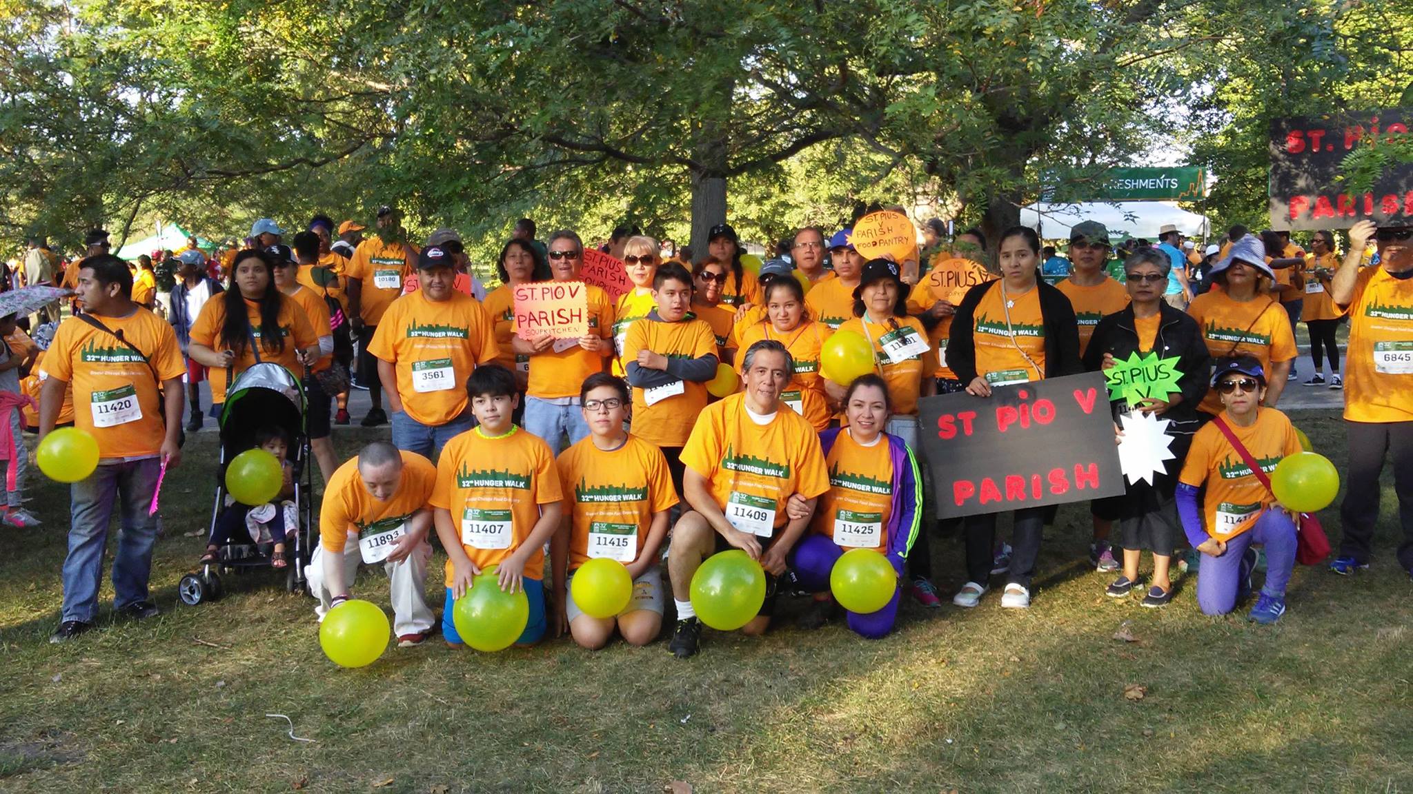 Hunger Walk Supports Parish Food Assistance Program | St. Pius V Parish ...