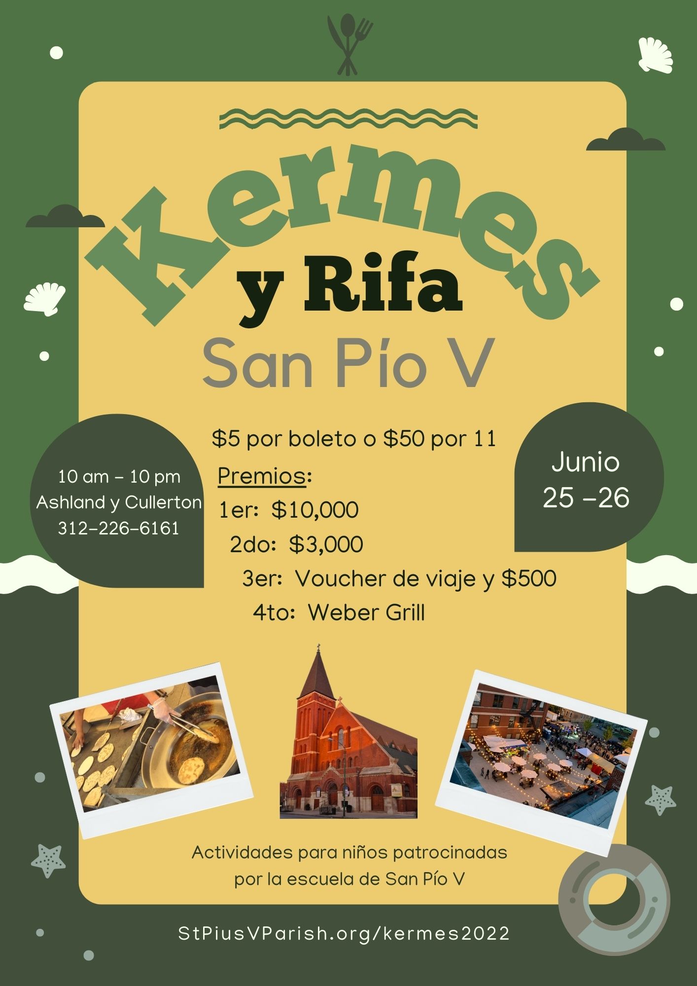 La Kermes y Rifa 2022 de San Pío V / St. Pius V 2022 Kermes and Raffle ...